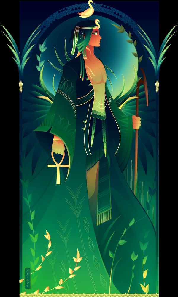 El dios GEB dios Egipcio de la Tierra