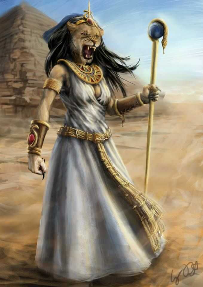 La diosa SEKHMET diosa Egipcia de la Venganza