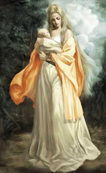 La diosa LETO madre de Apolo y Artemisa